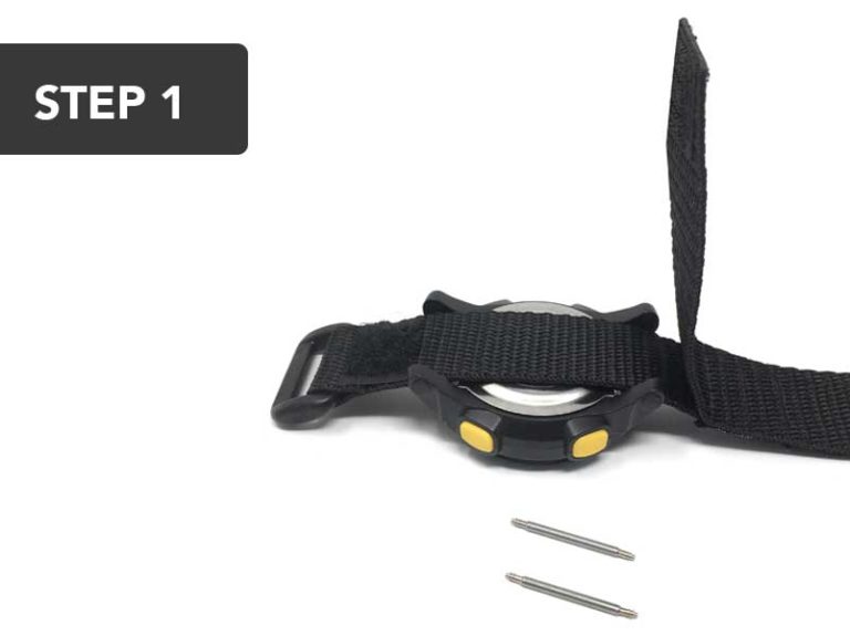HOW TO INSTALL A HOOK AND LOOP WATCH STRAP – Shoptictoc